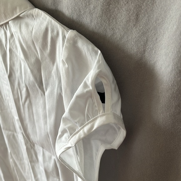 Chaps | Shirts & Tops | Nwt Chaps Girls White Button Up Shirt With ...